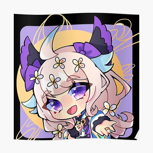 "Chibi Enna Alouette - Nijisanji - Ethyria" Poster for Sale by ...