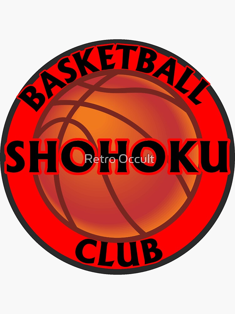"Slam Dunk - Shohoku Basketball Club" Sticker for Sale by Uraharashoten ...