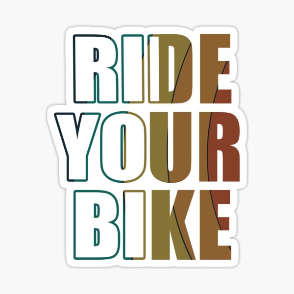 "cool mtb" Sticker for Sale by Omitay | Redbubble