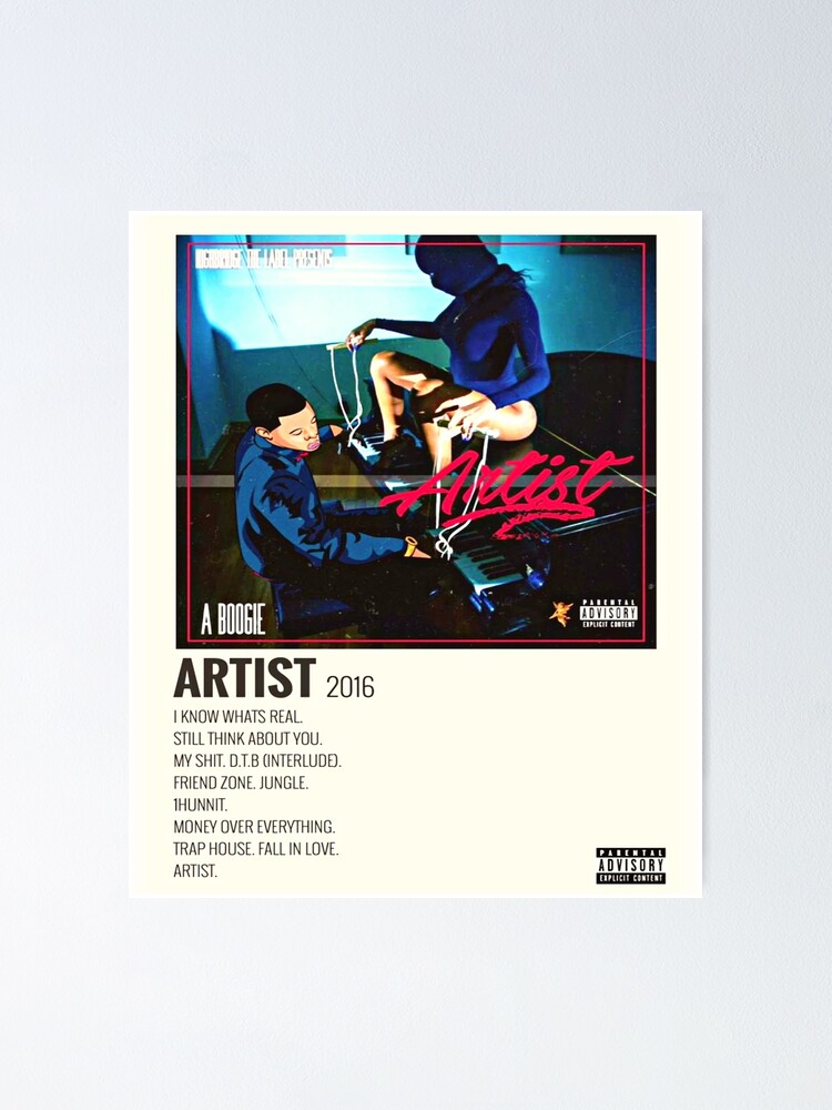 "HQ A Boogie Wit Da Hoodie artist " Poster for Sale by suny-shop ...