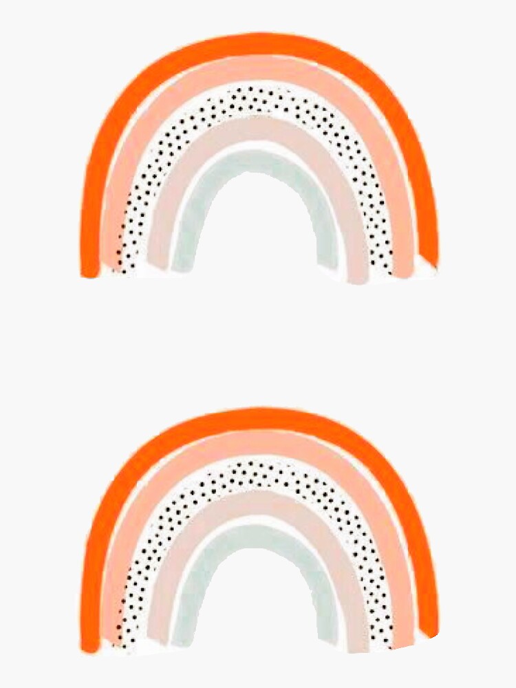 "VSCO Aesthetic Positivity Rainbow Design Pack" Sticker for Sale by ...