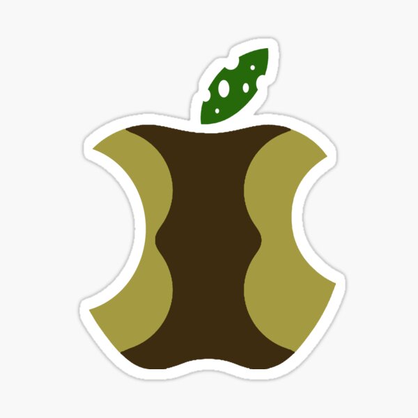 "Rotten Apple" Sticker for Sale by Aleksander37 | Redbubble