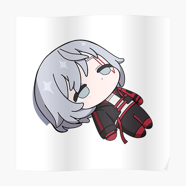 "Chibi Fulgur Ovid Fallen - Noctyx Nijisanji" Poster for Sale by artwala74 | Redbubble