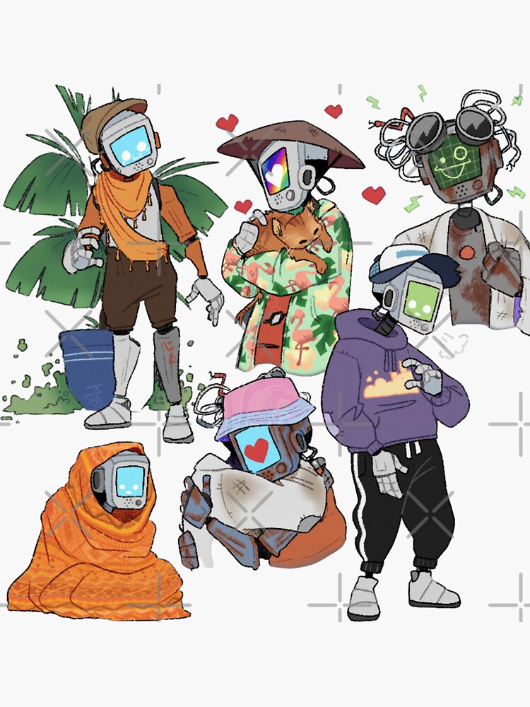 "Stray Game" Sticker for Sale by cynthyaart | Redbubble