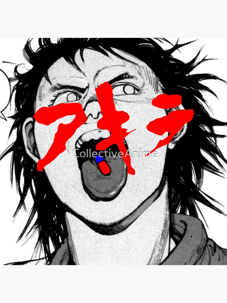 "Tetsuo Pill Akira" Sticker for Sale by CollectiveAnime | Redbubble