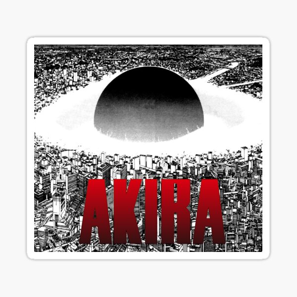 "Akira Neo Tokyo Explosion" Sticker for Sale by CollectiveAnime | Redbubble