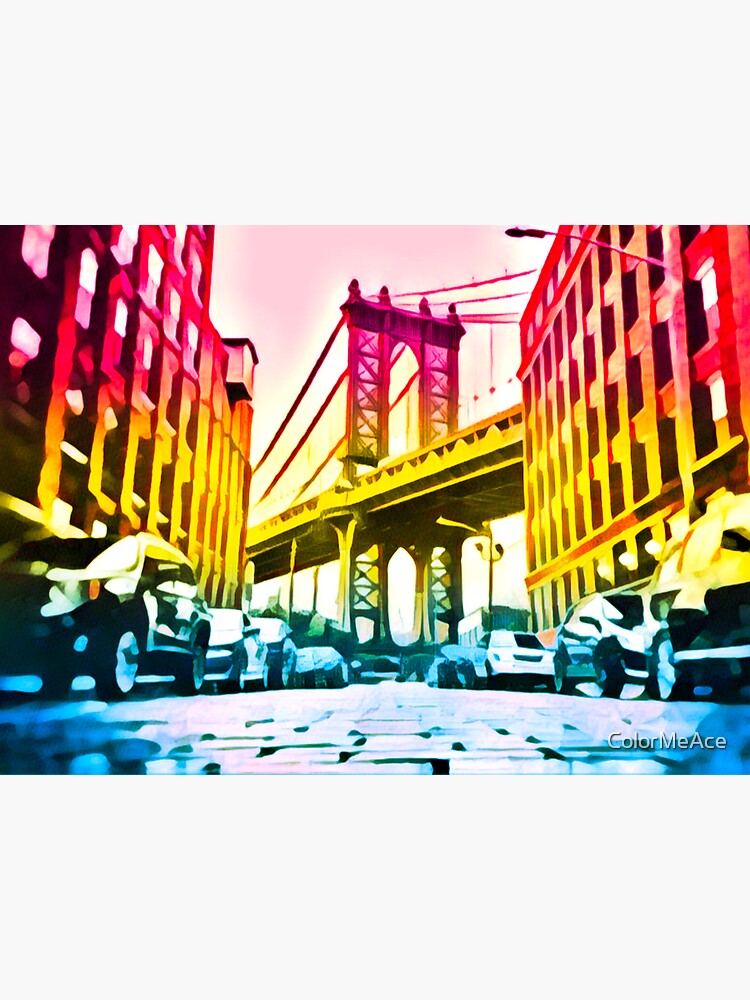 "Subtle Pan Pride Cityscape" Sticker for Sale by ColorMeAce | Redbubble