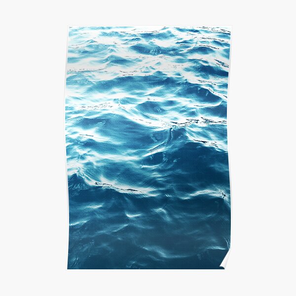 "OCEAN BLUE" Poster for Sale by TheGypseaTribe | Redbubble