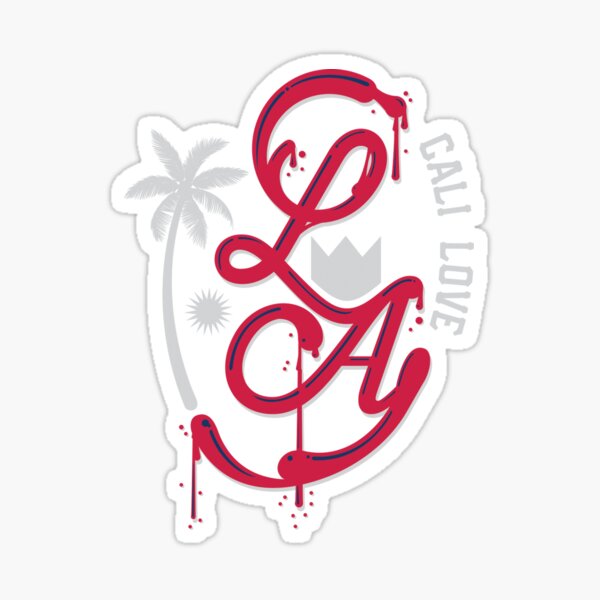 "LA Love Angels" Sticker for Sale by AKAchele | Redbubble