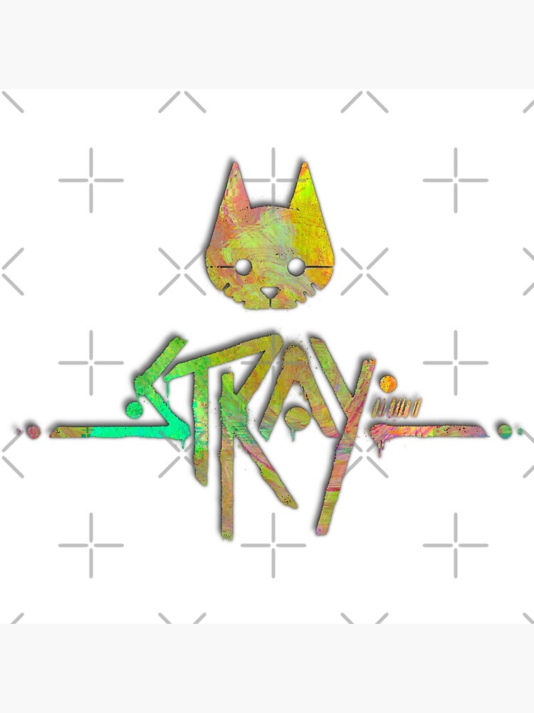 "Stray Game - Cat Game logo" Art Print for Sale by Alshoalla | Redbubble