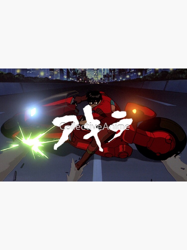 "Akira Bike Slide" Sticker for Sale by CollectiveAnime | Redbubble