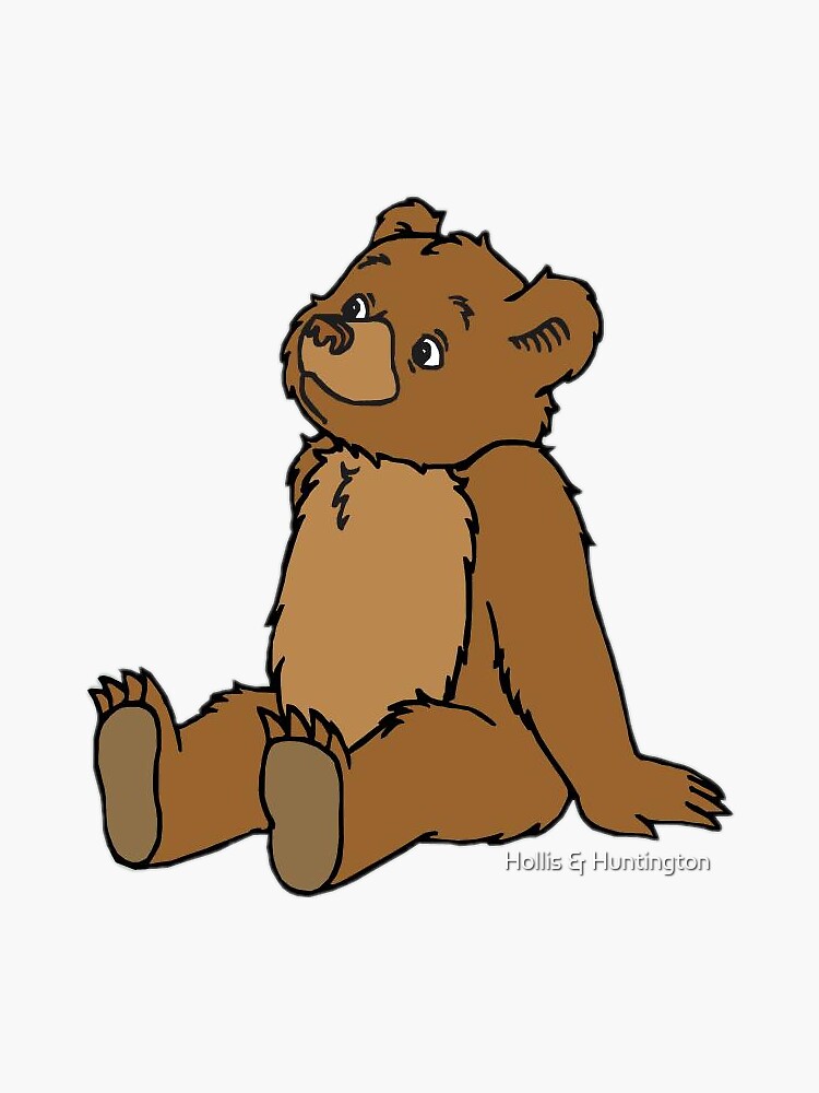 "Little Bear" Sticker for Sale by abigailclairej | Redbubble