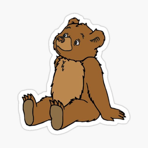 "Little Bear" Sticker for Sale by abigailclairej | Redbubble