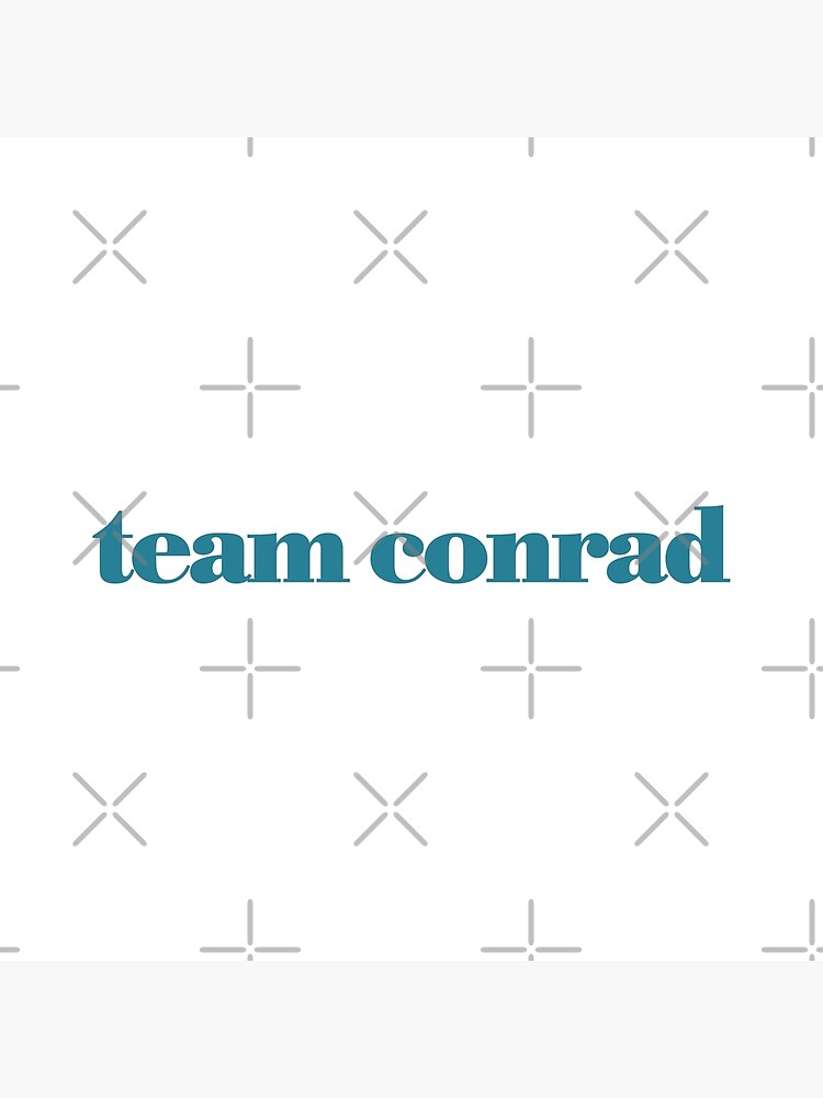 "Team Conrad The summer I turned pretty" Poster for Sale by eemayoo ...