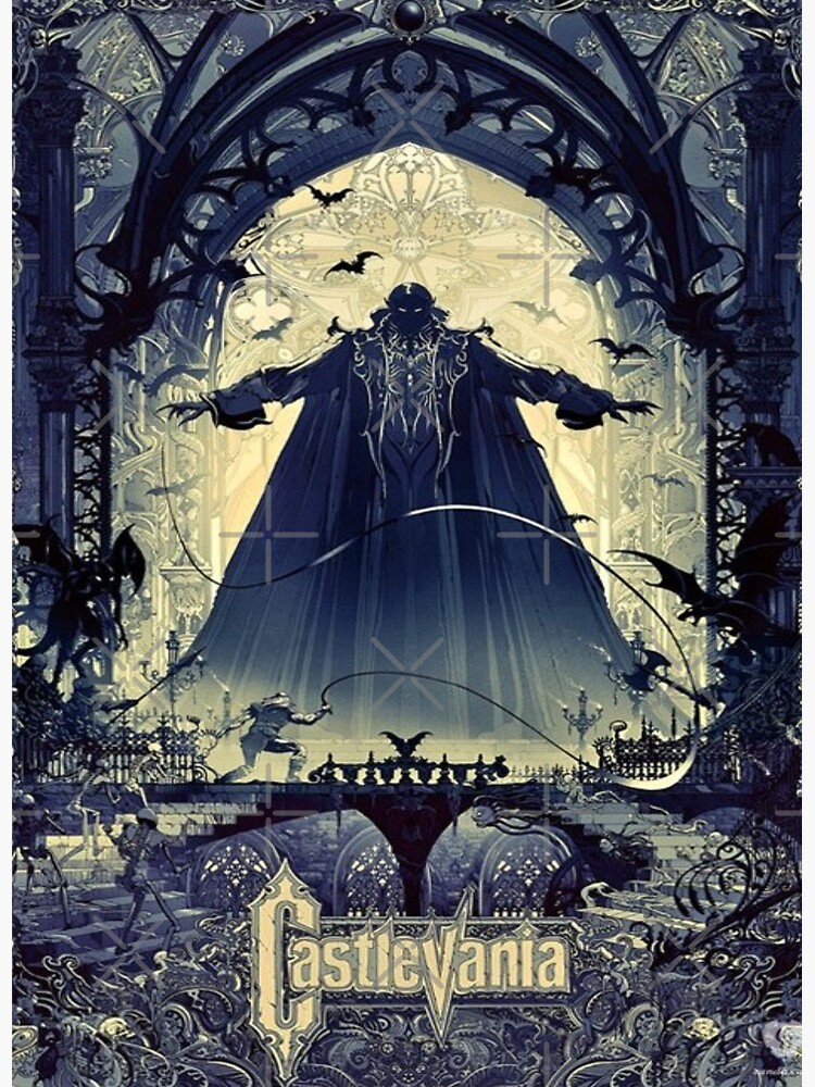 "Castlevania" Poster for Sale by zathworkart | Redbubble
