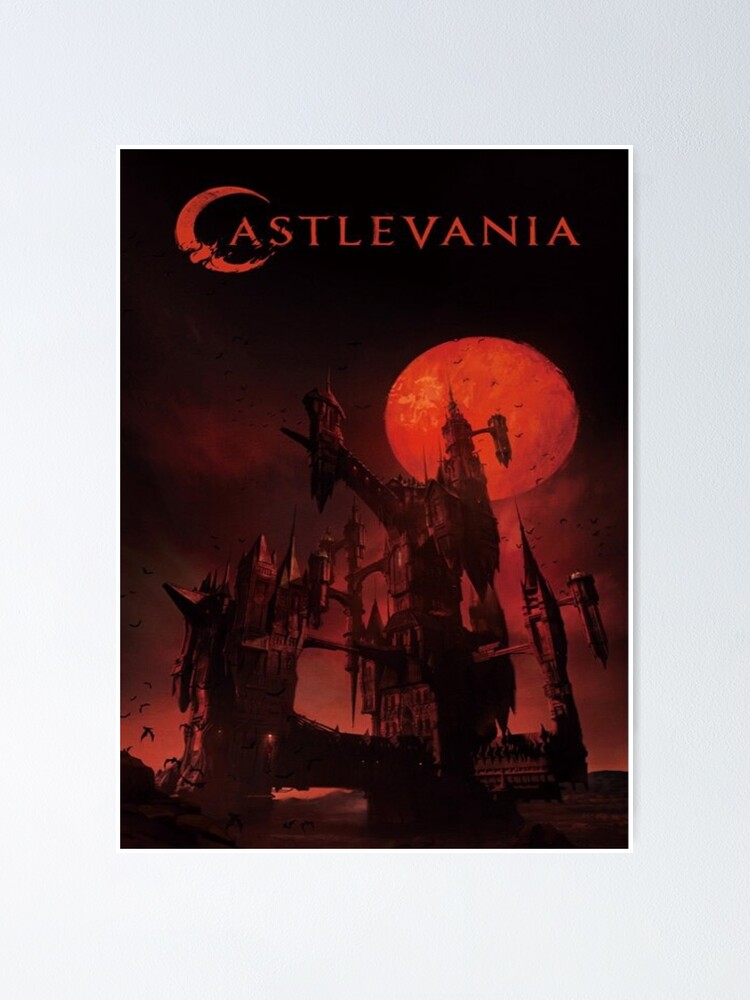 "Castlevania" Poster for Sale by zathworkart | Redbubble
