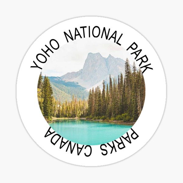 "Yoho National Park" Sticker for Sale by mariarossip | Redbubble