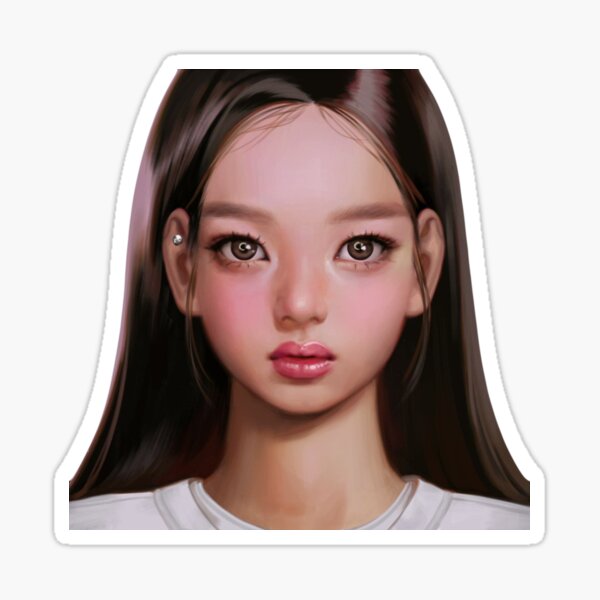 "NEWJEANS Hanni" Sticker for Sale by KPOPculture | Redbubble