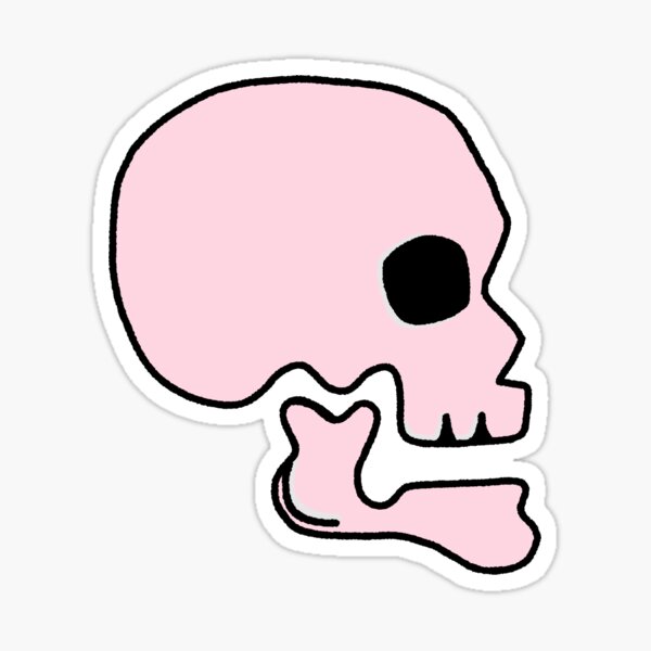 "Witch On The Beach Human Skull" Sticker for Sale by olivierxx33 ...