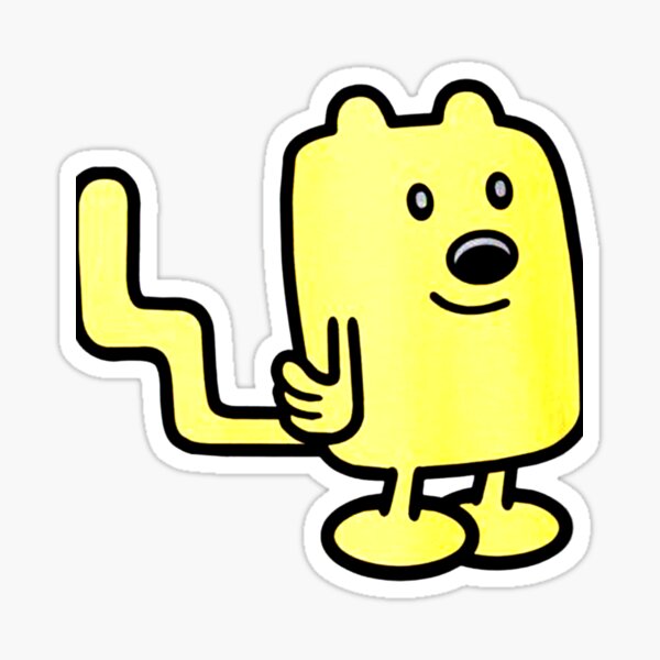 "Wow Wow Wubbzy" Sticker for Sale by KalebStroman | Redbubble