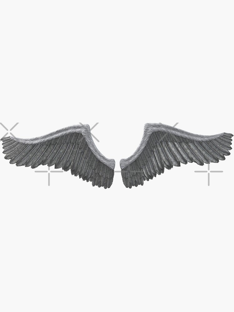"Wings" Sticker for Sale by AYAZOU | Redbubble
