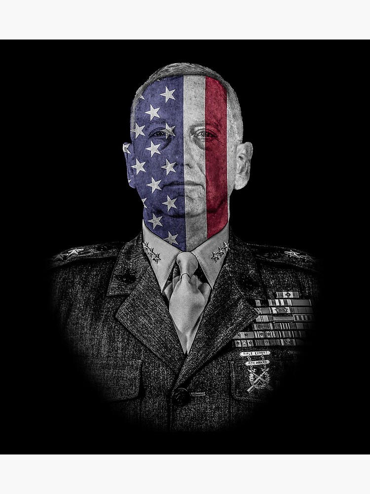 "Gen. Mad Dog Mattis" Poster for Sale by PETRIPRINTS | Redbubble