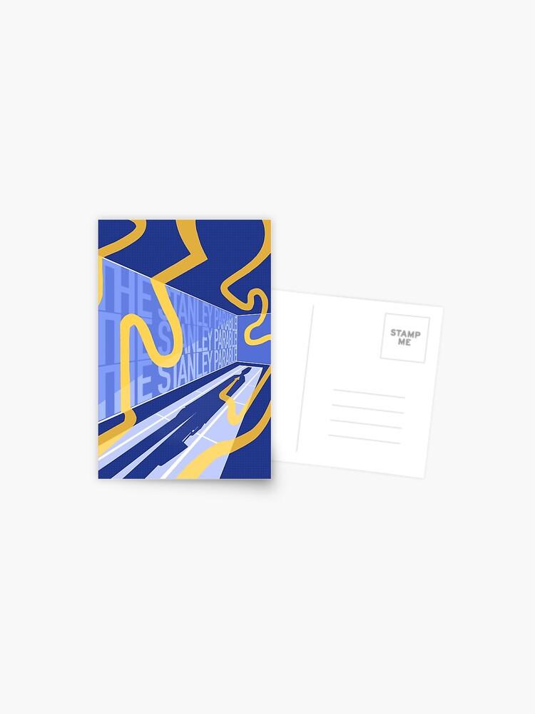 "The Stanley Parable poster" Postcard for Sale by Gilded7 | Redbubble