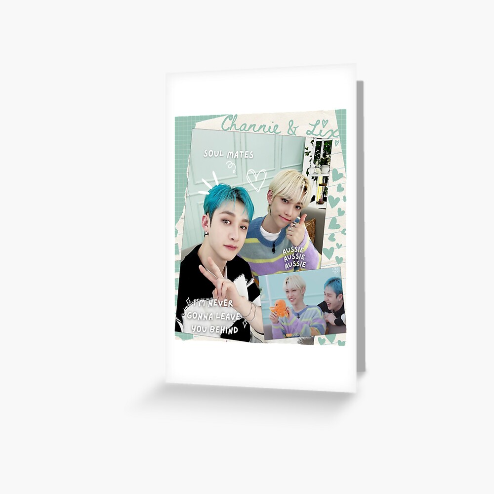 "Stray kids Chan and Felix fan art - ChanLix" Greeting Card for Sale by ...