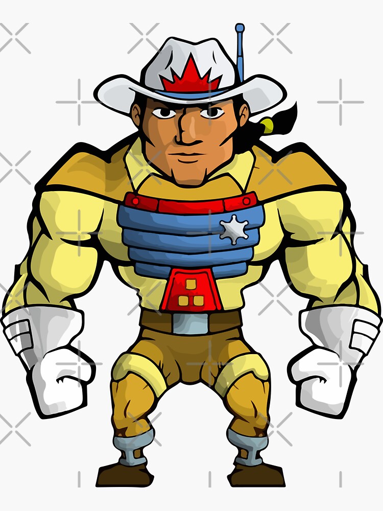 "Bravestar Caricature" Sticker for Sale by CyberGirlz | Redbubble