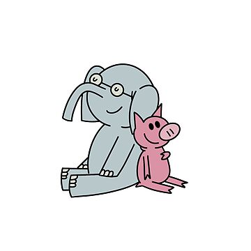 "Elephant and piggie" Greeting Card for Sale by JoyandIvy | Redbubble