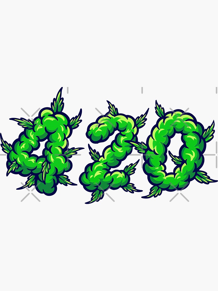 CBD excellent Oil 420 Weed Lettering
