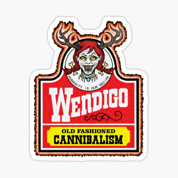 "Wendy the Wendigo" Sticker for Sale by BeverlyBlanche | Redbubble