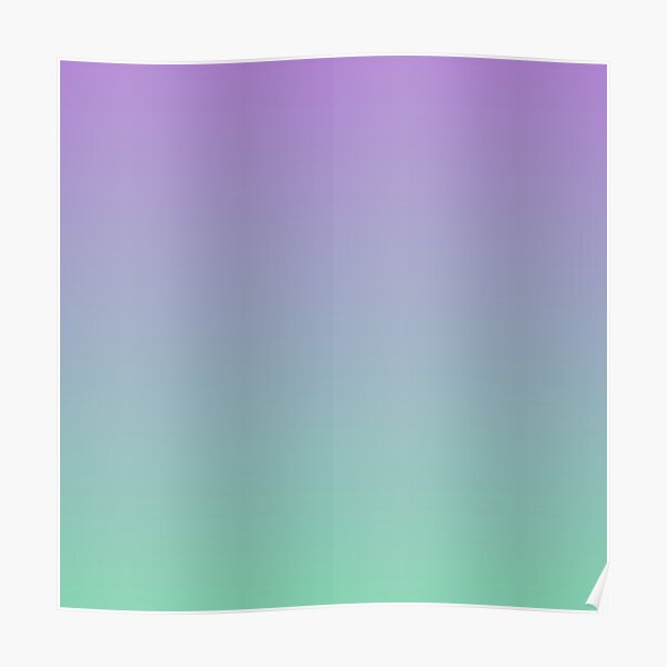 East Side Gradient 8 Beautiful Gradients Poster For Sale By Infinitehuegrdt Redbubble