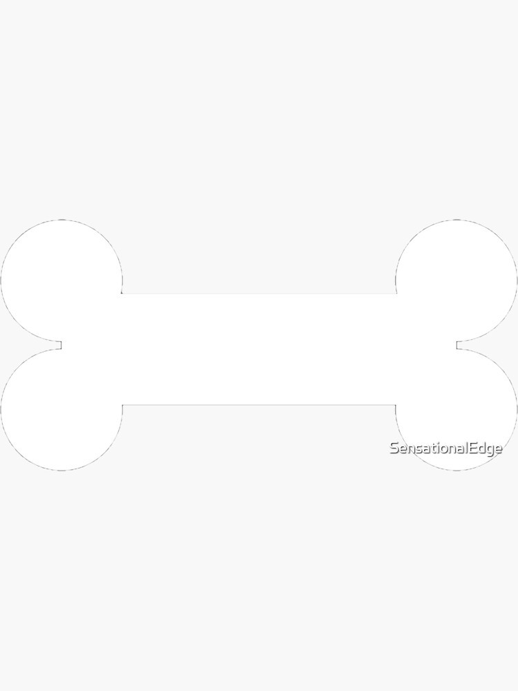 "bone" Sticker for Sale by SensationalEdge | Redbubble