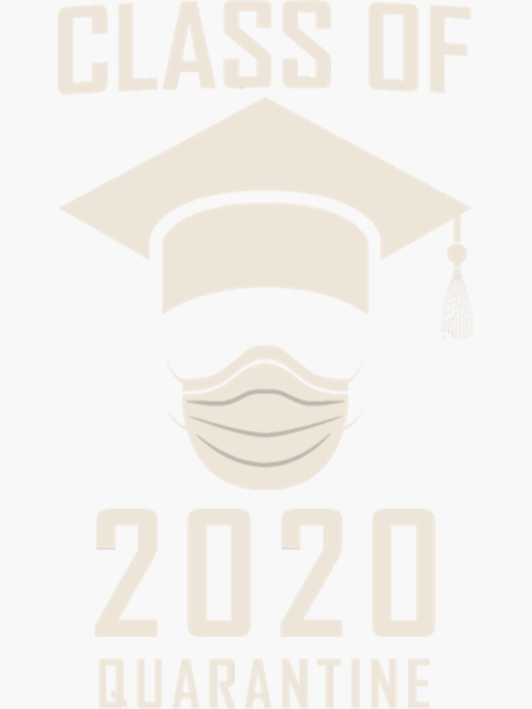 "Class of 2020 Quarantine" Sticker for Sale by PokeLogo | Redbubble