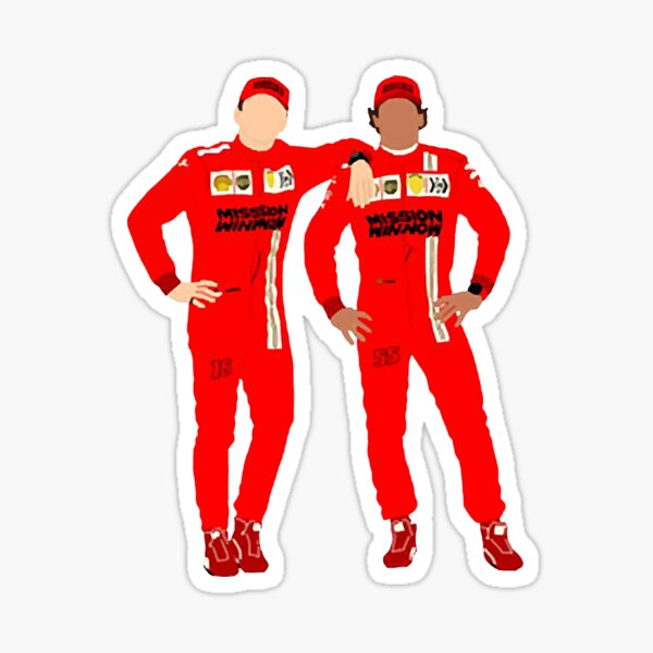"Carlos racing" Sticker for Sale by eribertomohr | Redbubble