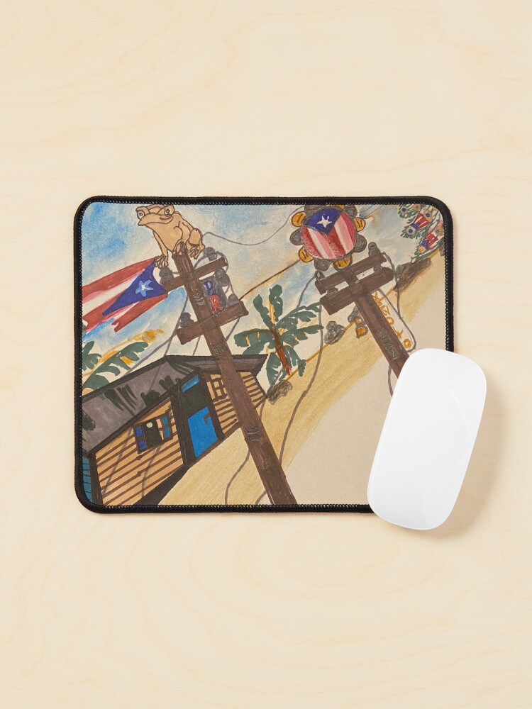 "Puerto Rico love " Mouse Pad for Sale by MattiesArtWork | Redbubble