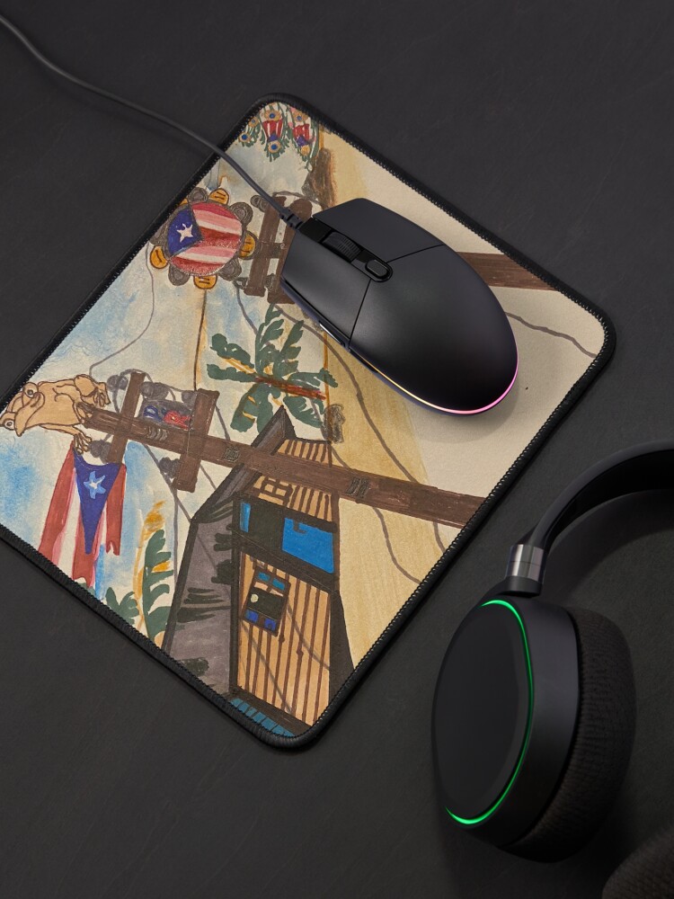 "Puerto Rico love " Mouse Pad for Sale by MattiesArtWork | Redbubble
