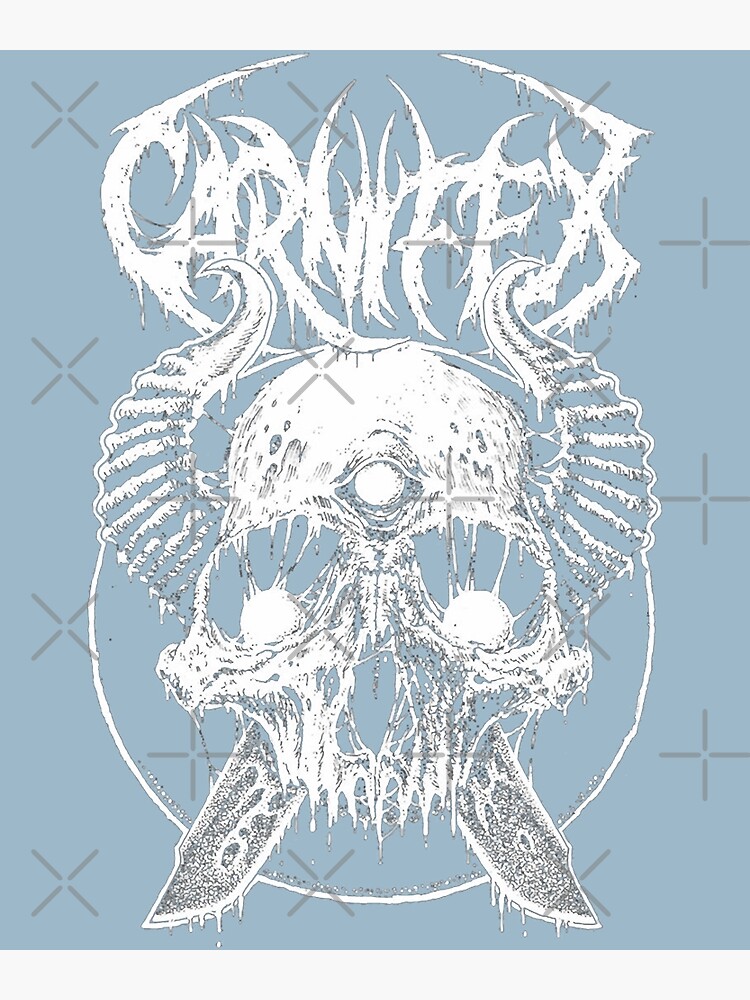 "A Bloodsoaked Symphony Logo Carnifex Ndas Wedhus Vintage" Poster for Sale by SilviaHecher ...