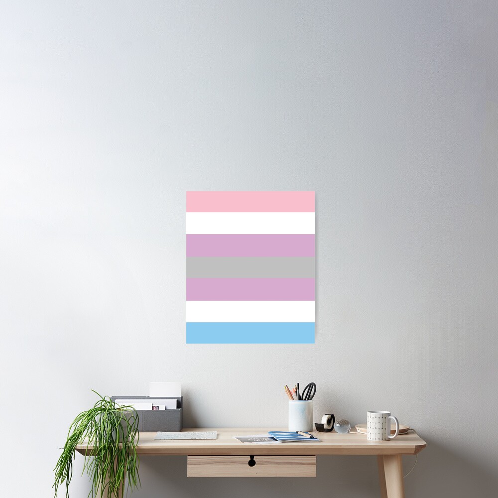 "InterGender Pride Flag" Poster by F-PhantomArt | Redbubble