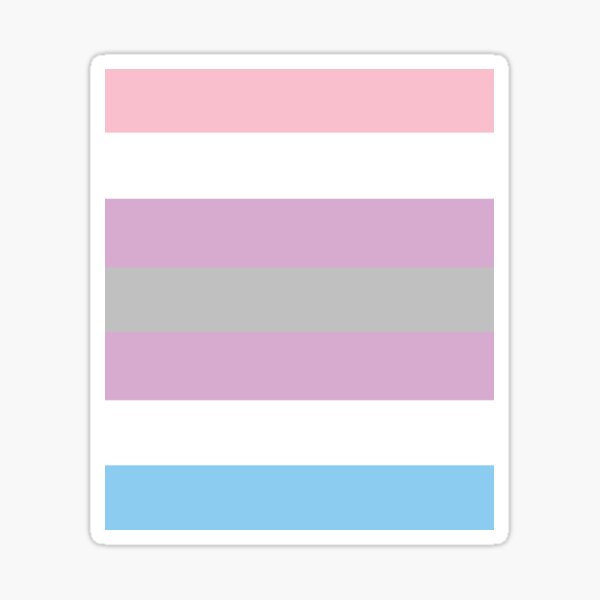 "InterGender Pride Flag" Sticker by F-PhantomArt | Redbubble