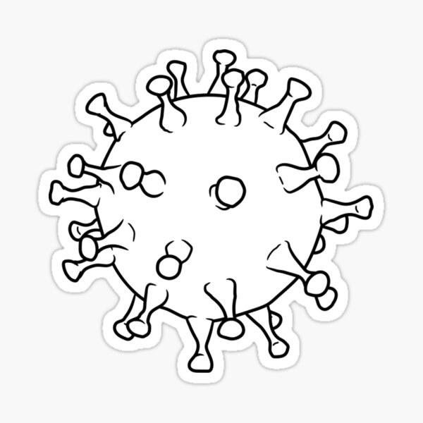 "Corona Virus Covid" Sticker for Sale by Idowithyou | Redbubble