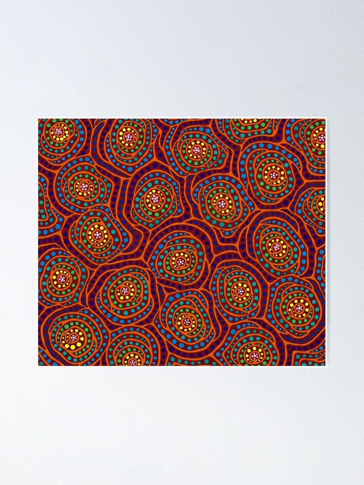 "Yayoi Kusama - Aesthetic Circle Colourful" Poster for Sale by ...