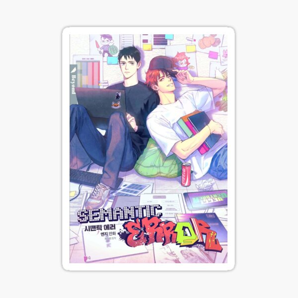 "semantic error anime" Sticker for Sale by kendracarsont | Redbubble