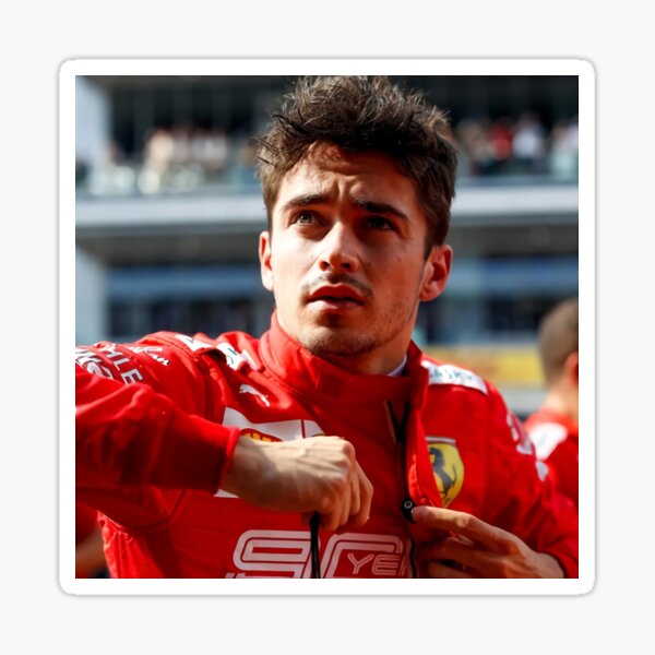 "Charles LeClerc" Sticker for Sale by alvespinto | Redbubble
