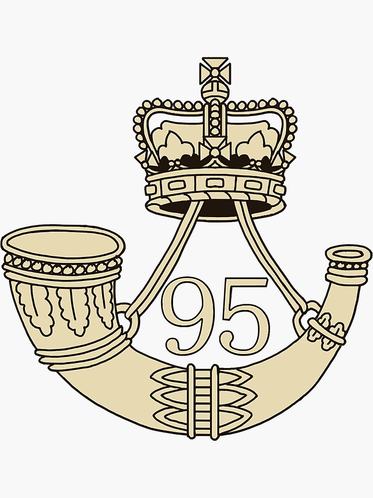 "Napoleonic British flag of the 95th Rifles" Sticker for Sale by ...