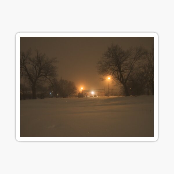 "Fresh snowfall" Sticker for Sale by DFX4509B | Redbubble