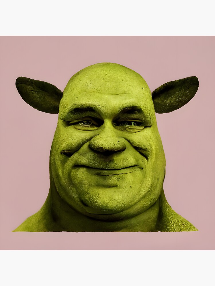 "Shrek In Real Life" Sticker for Sale by SpoiledFox | Redbubble