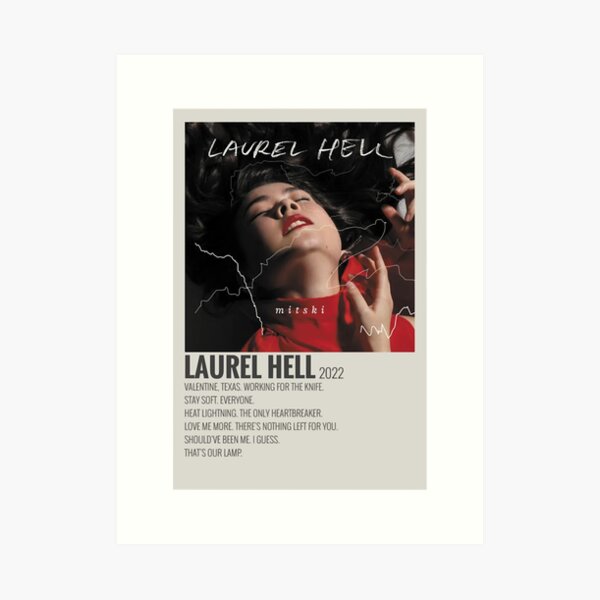 "Mitski Laurel Hell Album" Art Print for Sale by jenkinsdiza47 | Redbubble