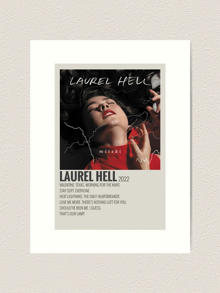 "Mitski Laurel Hell Album" Art Print for Sale by jenkinsdiza47 | Redbubble
